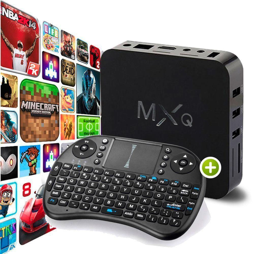 Kit Aparelho Conversor Smart Tv Android Wifi+Mini Teclado - Mateus On